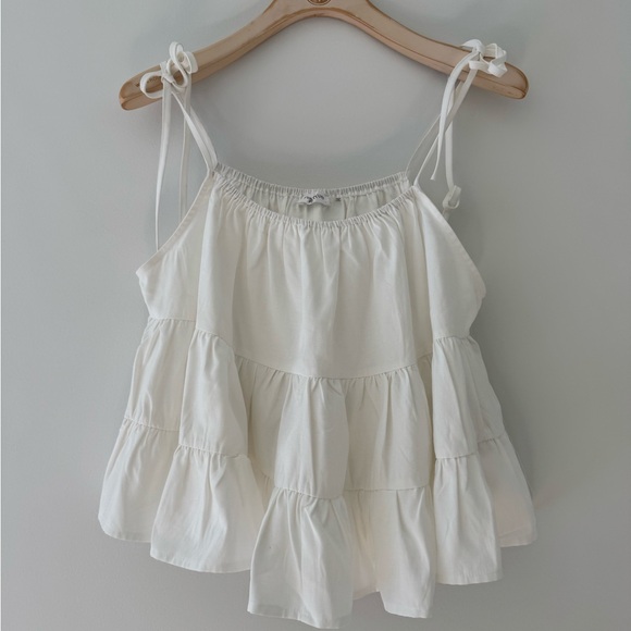 vestique | Tops | Baby Doll Ruffled Top | Poshmark